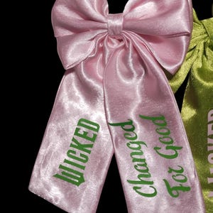 WICKED Inspired Hair Bow. - Etsy