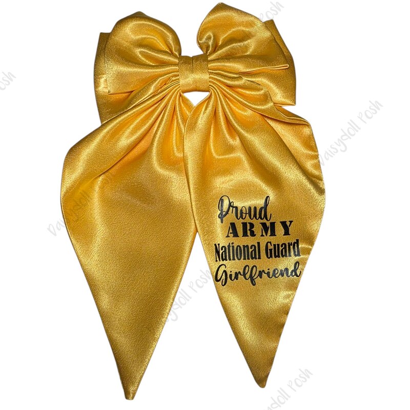 Army Hair Bow - Etsy
