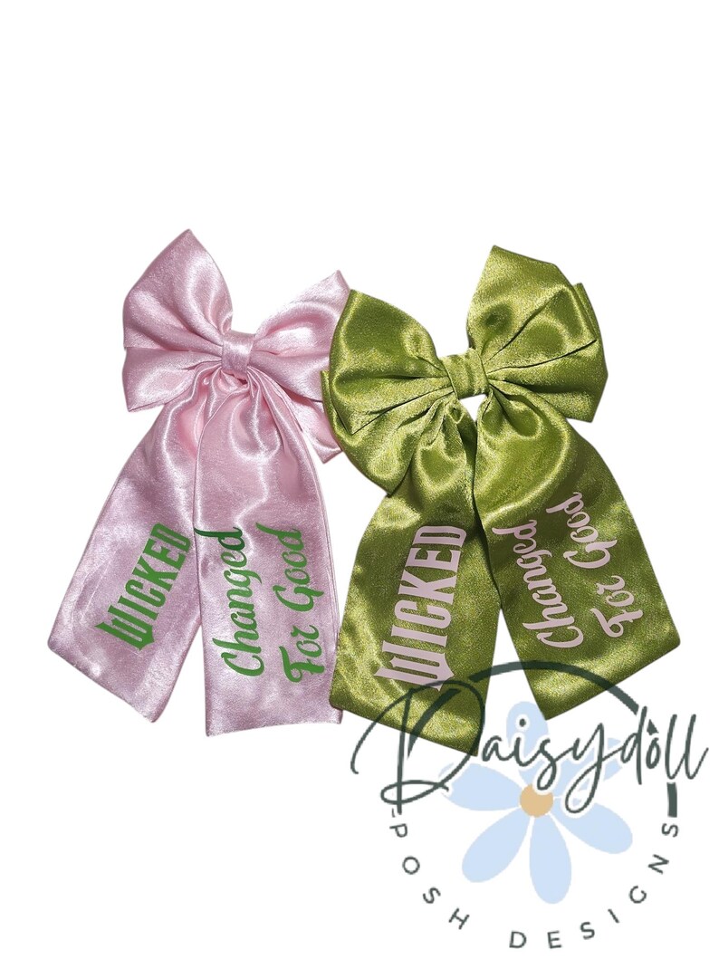 WICKED Inspired Hair Bow. - Etsy