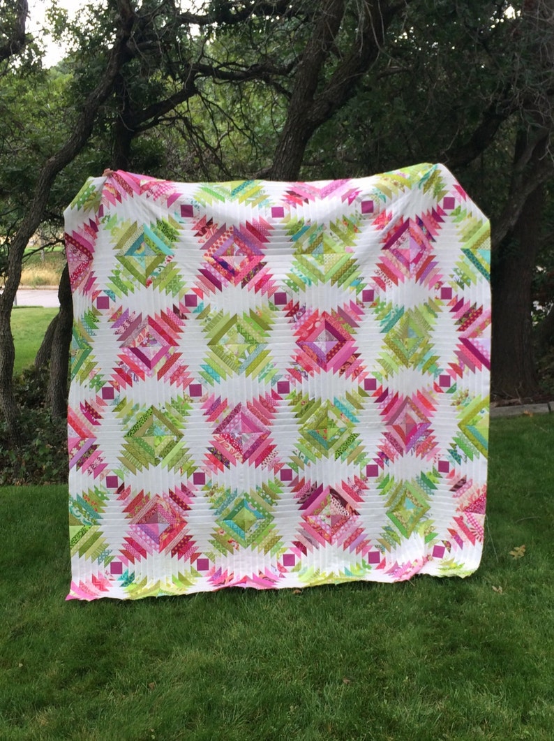 Pineapple Block Paper Piecing Patterns | Etsy