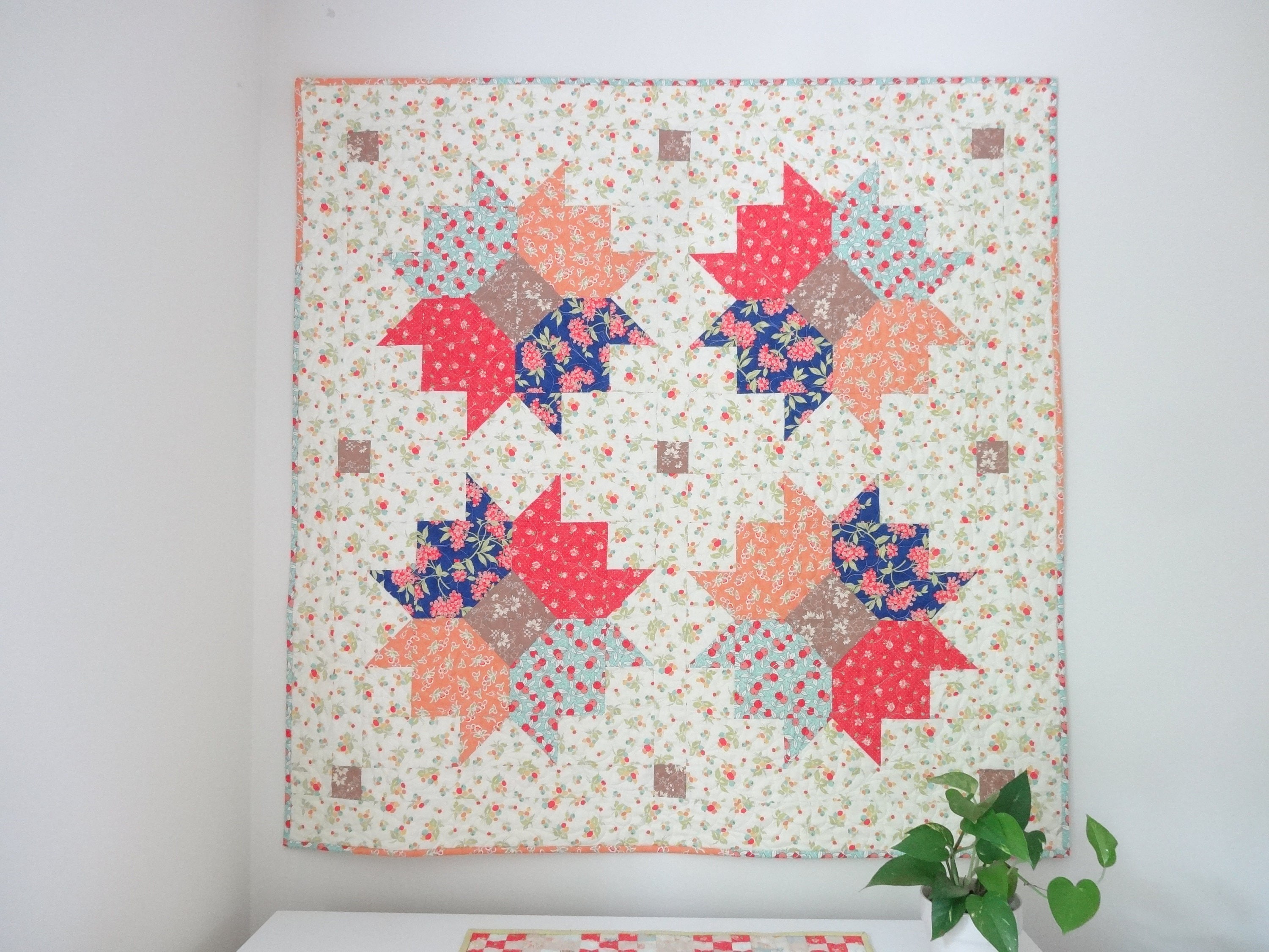 Fall Flowers Digital Pattern | Etsy