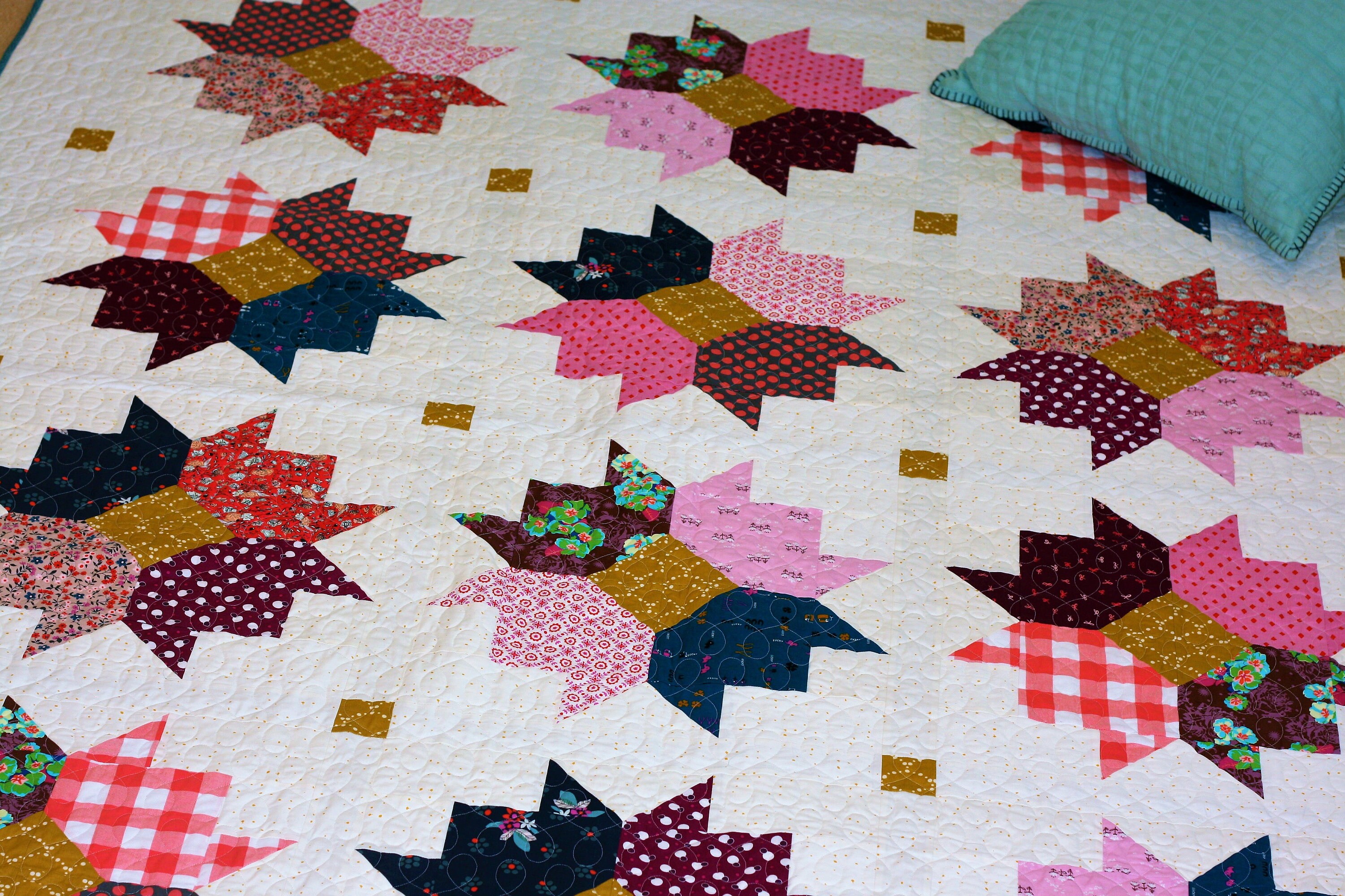 Fall Flowers Digital Pattern | Etsy