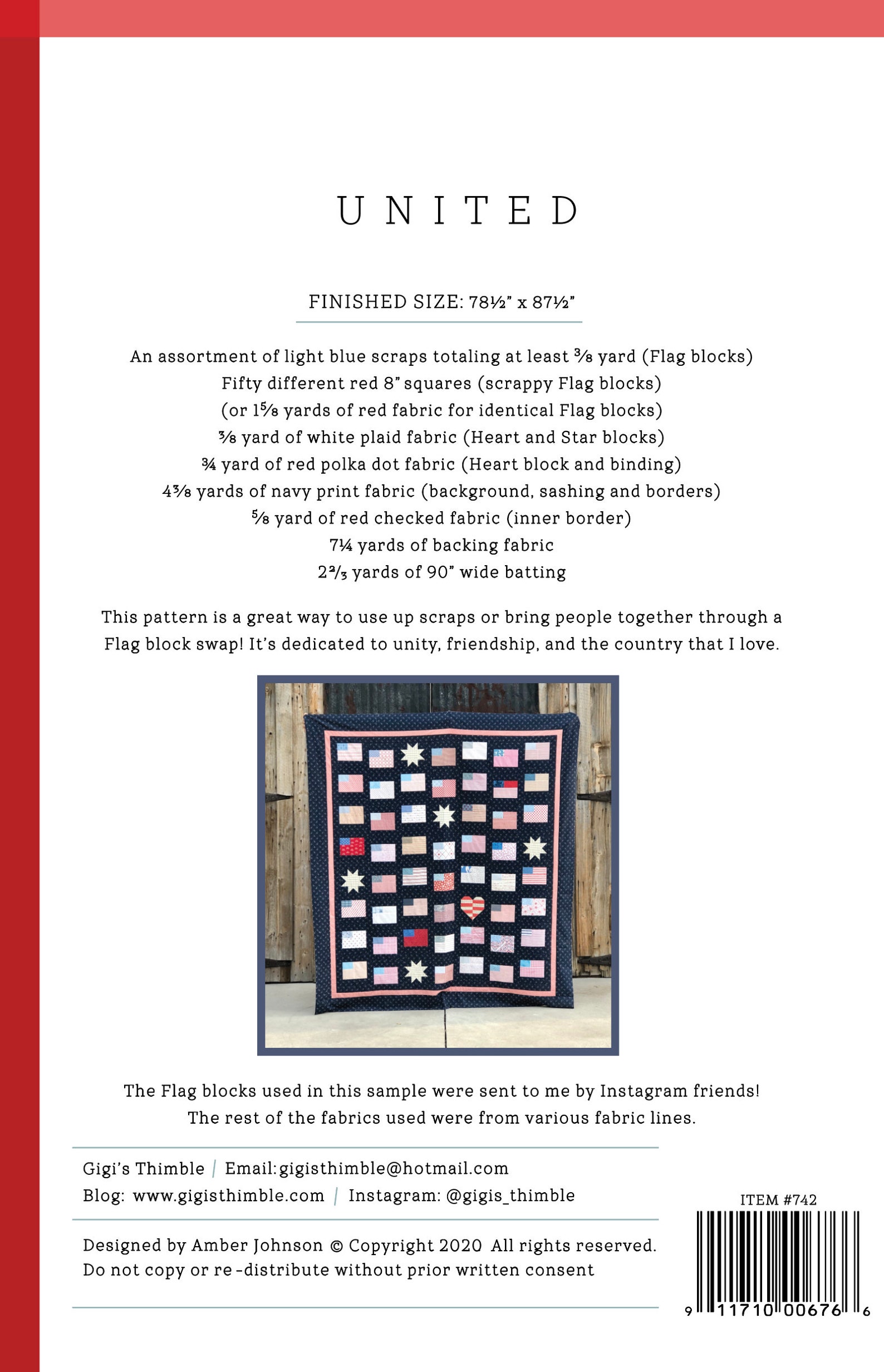 United DIGITAL Pattern #742 - Etsy