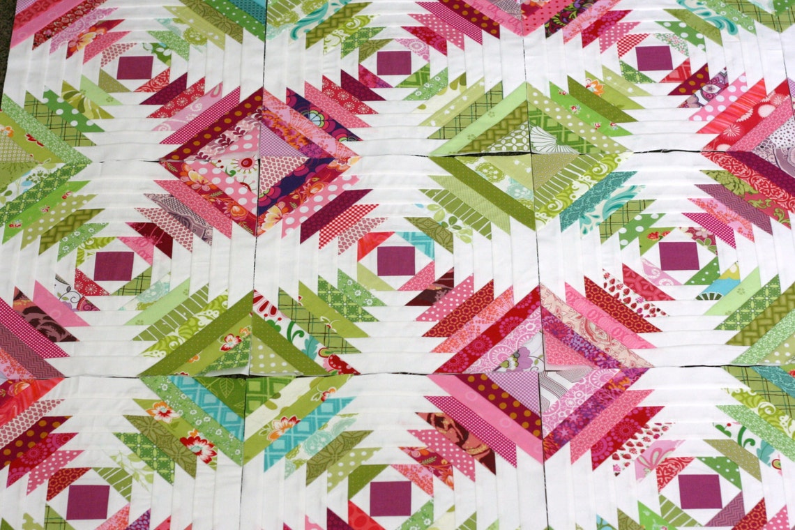 Pineapple Block Paper Piecing Patterns - Etsy