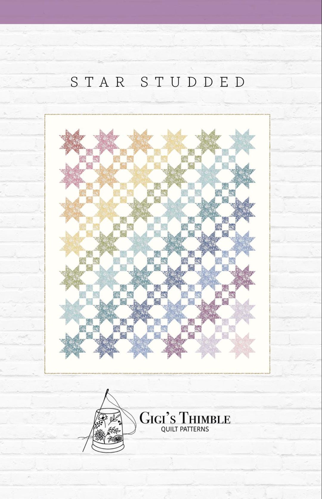 Star Studded PAPER Pattern 763 - Etsy
