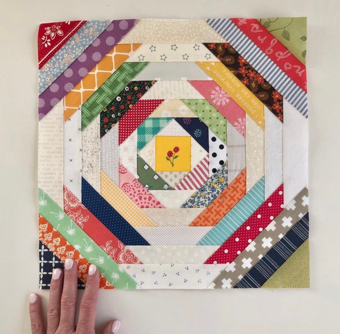 Pineapple Block Paper Piecing Patterns - Etsy