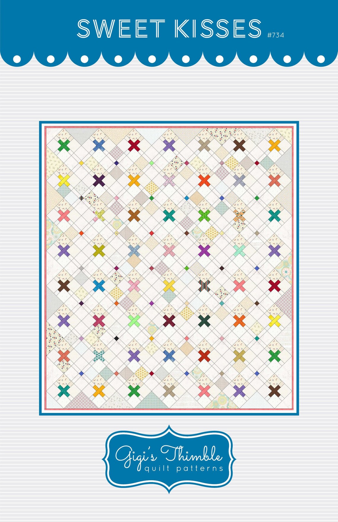 Sweet Kisses PAPER Pattern - Etsy