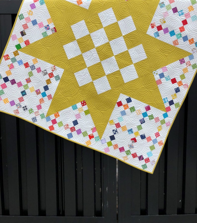 Star Patch PAPER pattern | Etsy