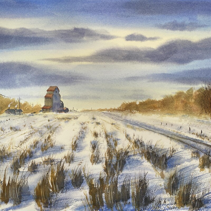 Prairie Painting - Etsy Canada
