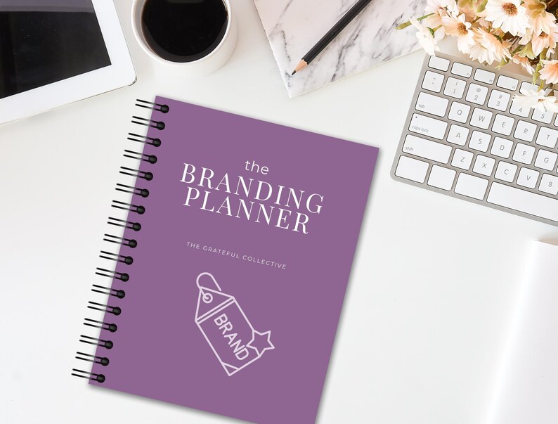 Branding Planner | Editable Canva Template | Brand Identity Workbook A4 ...