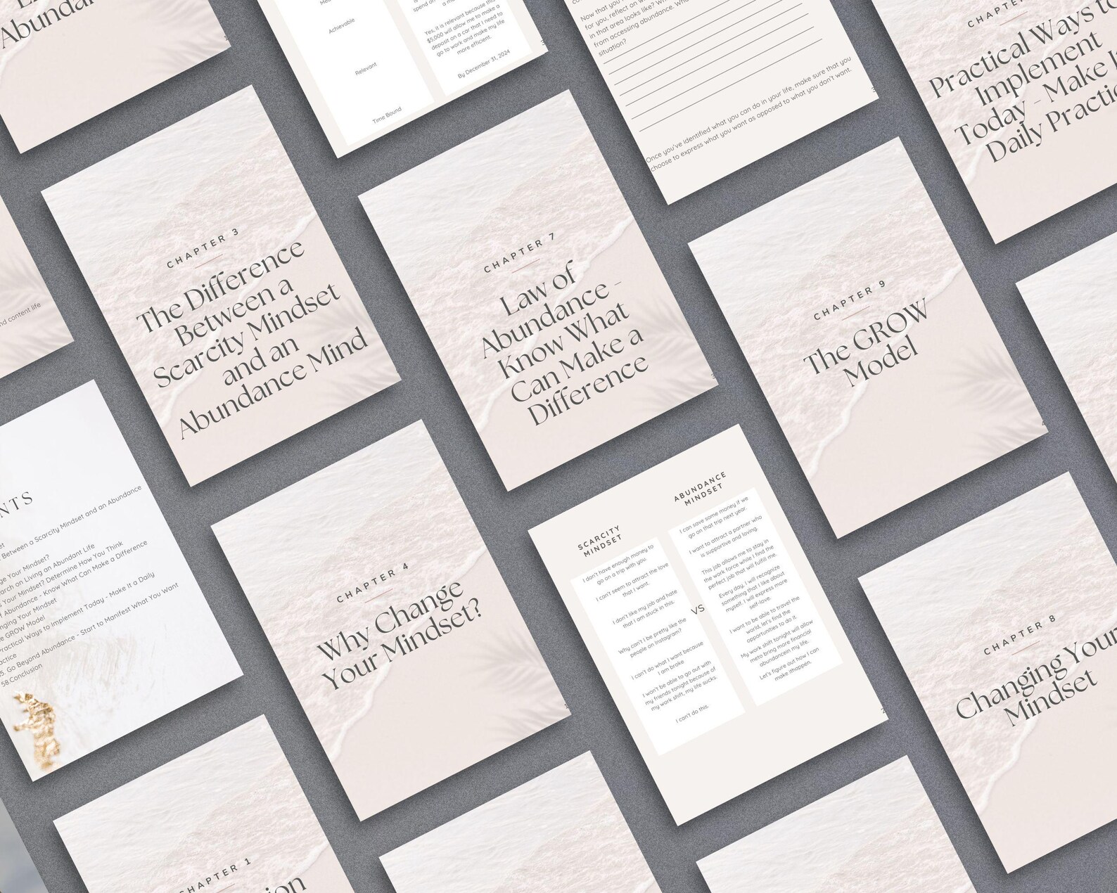 The Abundance Mindset Guide 61 Pages of Principles & Workbook Exercises ...
