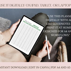 Small Business Planner Canva Template: A4/A5 PDF, Finance & Marketing ...