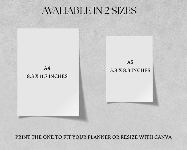 Manifestation Guide & Vision Board Kit (A4 and A5 Inserts) Instant PDF ...