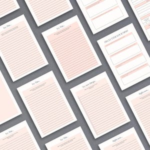 Calming Your Mind Planner Printable Mindfulness Journal for Stress ...