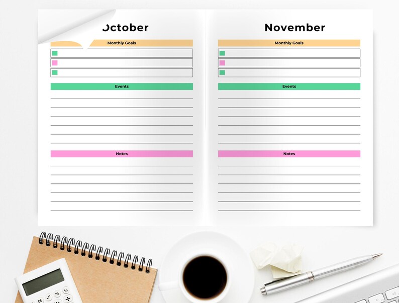 Kids School Planner Template | A4 A5 Printable PDF + Canva| Editable ...