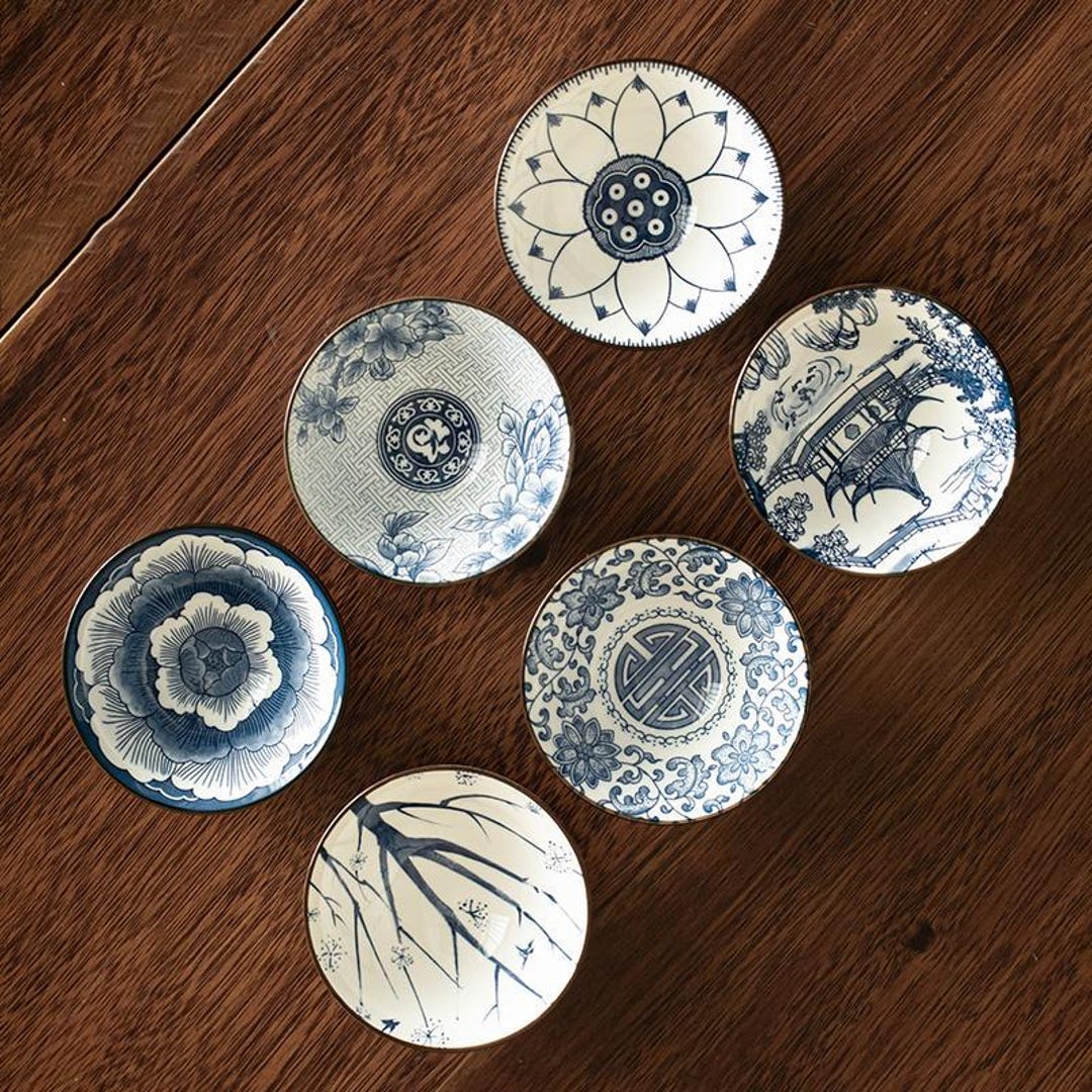 Chinese Tea Cups Set Traditional Porcelain Kung Fu Tea Cups With ...