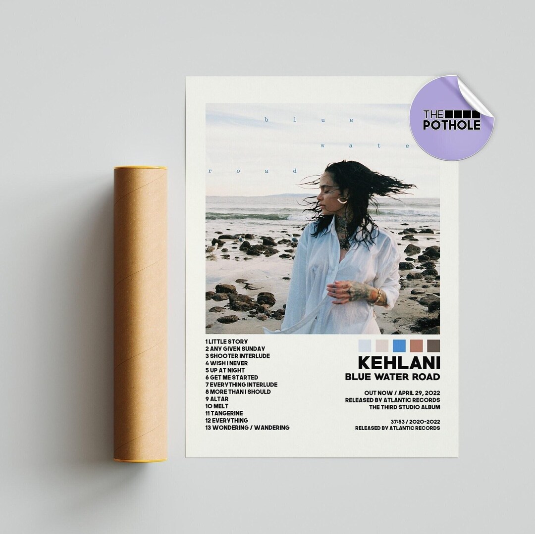 Kehlani Posters / Blue Water Road Poster / Album Cover Poster, Poster ...