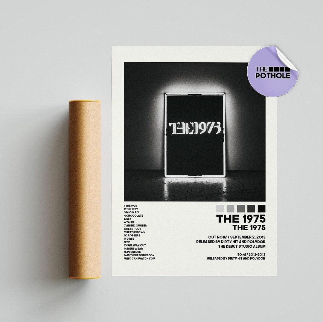 The 1975 Posters / the 1975 Poster, Album Cover Poster, Poster Print ...