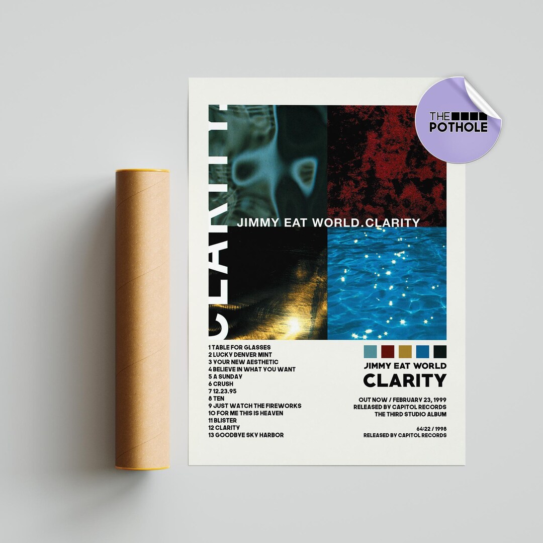 Jimmy Eat World Posters / Clarity Poster / Jimmy Eat World, Album Cover ...