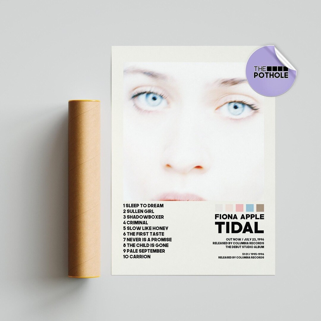 Fiona Apple Posters / Tidal Poster / Fiona Apple, Tidal / Album Cover ...