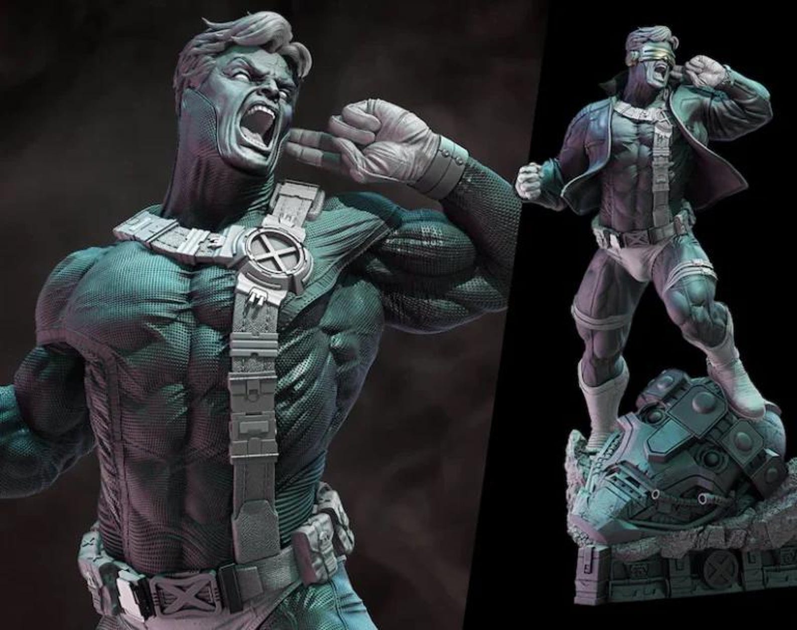 Cyclops - Marvel - STL Files - STL Forge - Etsy