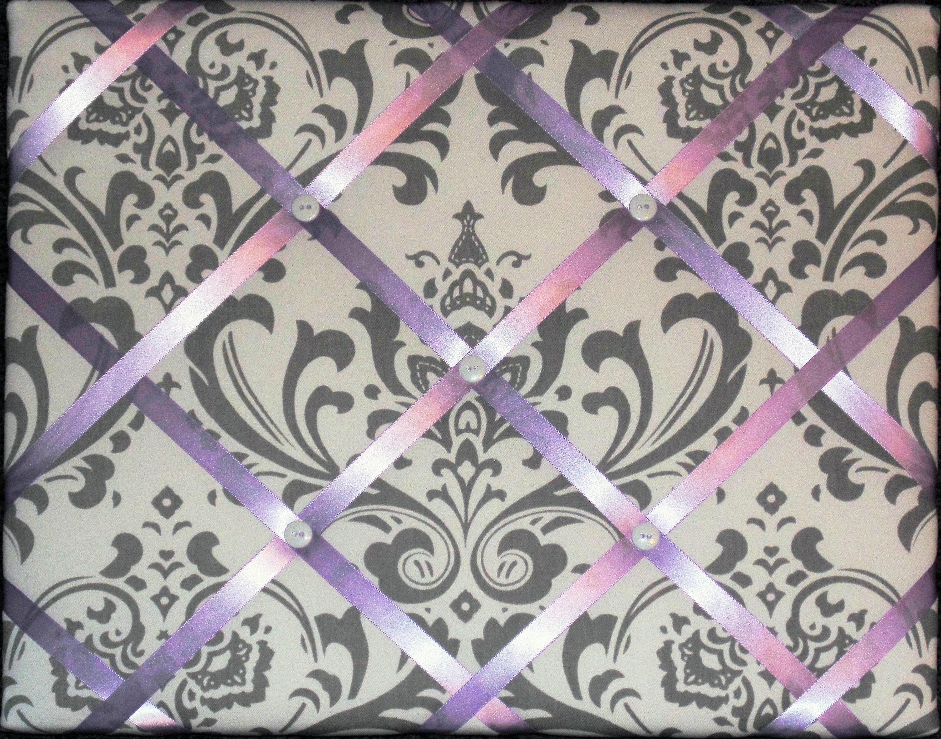 Damask French Memo Board Bulletin Board Cork Board Your | Etsy