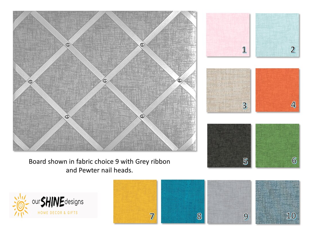 Premier Prints Jackson Print Fabric French Memo Board - Etsy