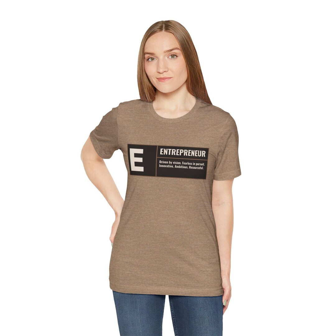 Driven by Vision, Fearless & Innovative T-shirt for Ambitious Woman ...