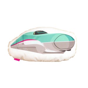 E5 Shinkansen Cushion Compact Japanese Bullet Train Pillow Decor for ...
