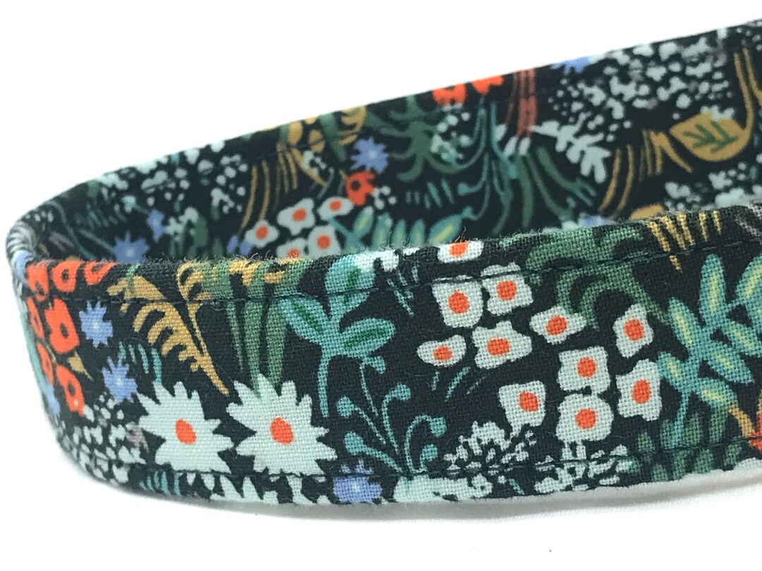 Rifle Paper Co Dog Collar for Boy, Girl - Green Floral - Etsy