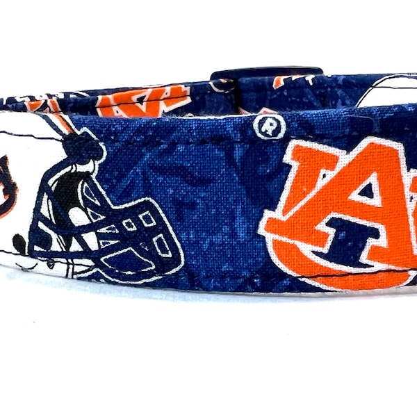 Auburn Dog Collar - Etsy