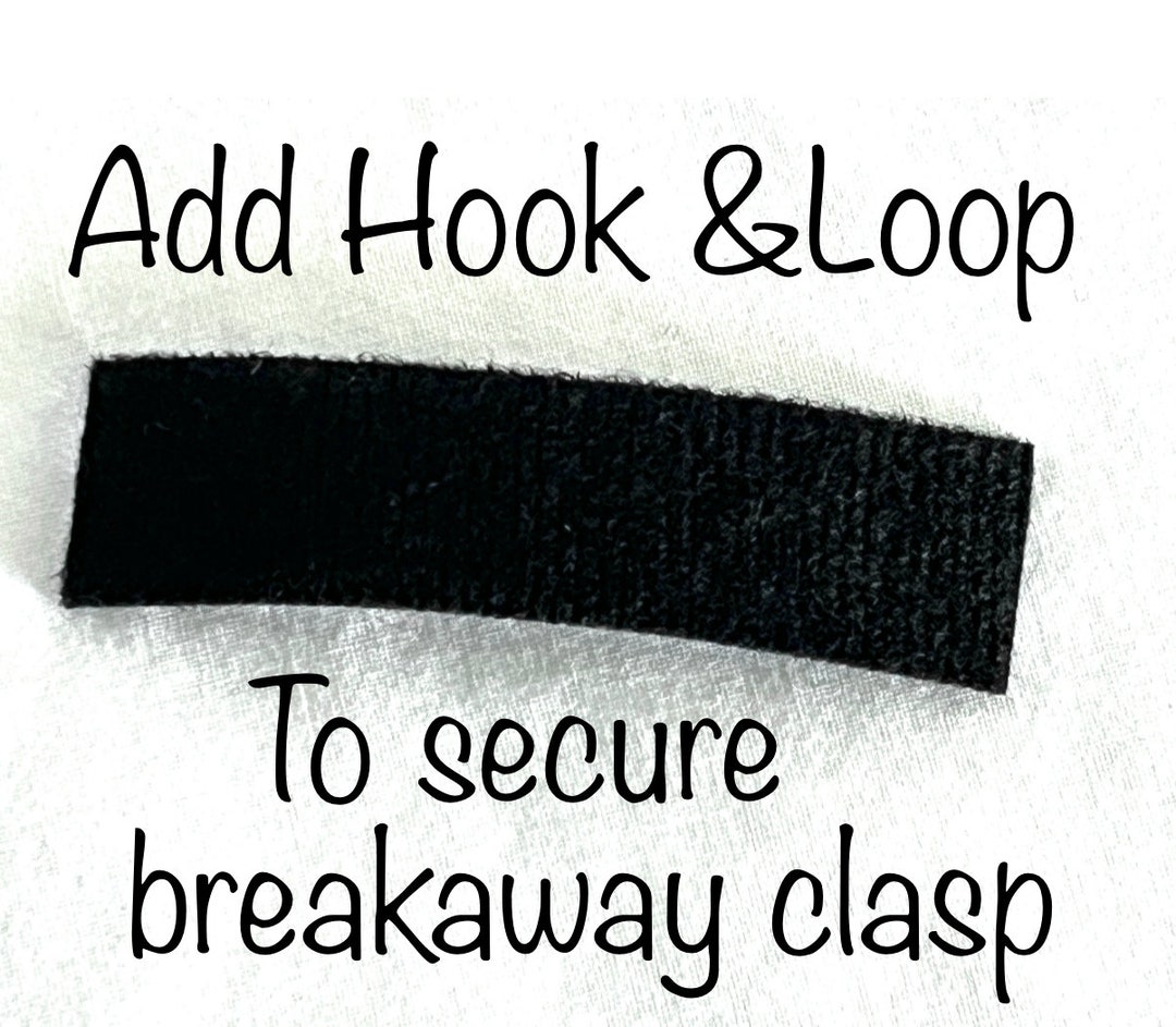 Removable Hook and Loop Strip for My Dog's Breakaway Collar - Etsy