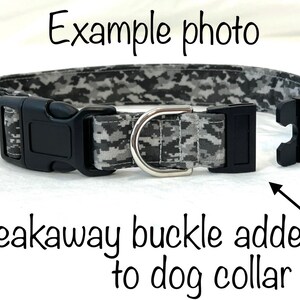 BREAKAWAY Dog Collar With Metal Side-release Buckle -retro Flowers ...