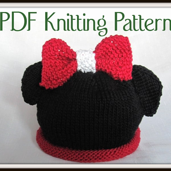 Minnie Hat Pattern - Etsy