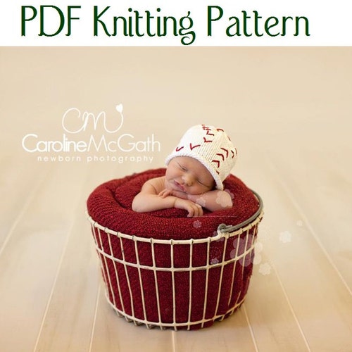 Baby Baseball Hat KNITTING PATTERN / Baseball Hat Pattern / - Etsy