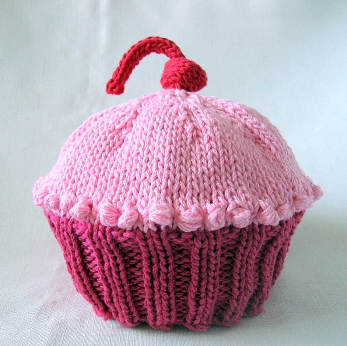 Knit Cupcake Hat Pattern, Boston Beanies - Etsy