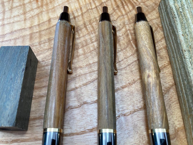 Hand Turned Lignum Vitae Wood Pen - Etsy