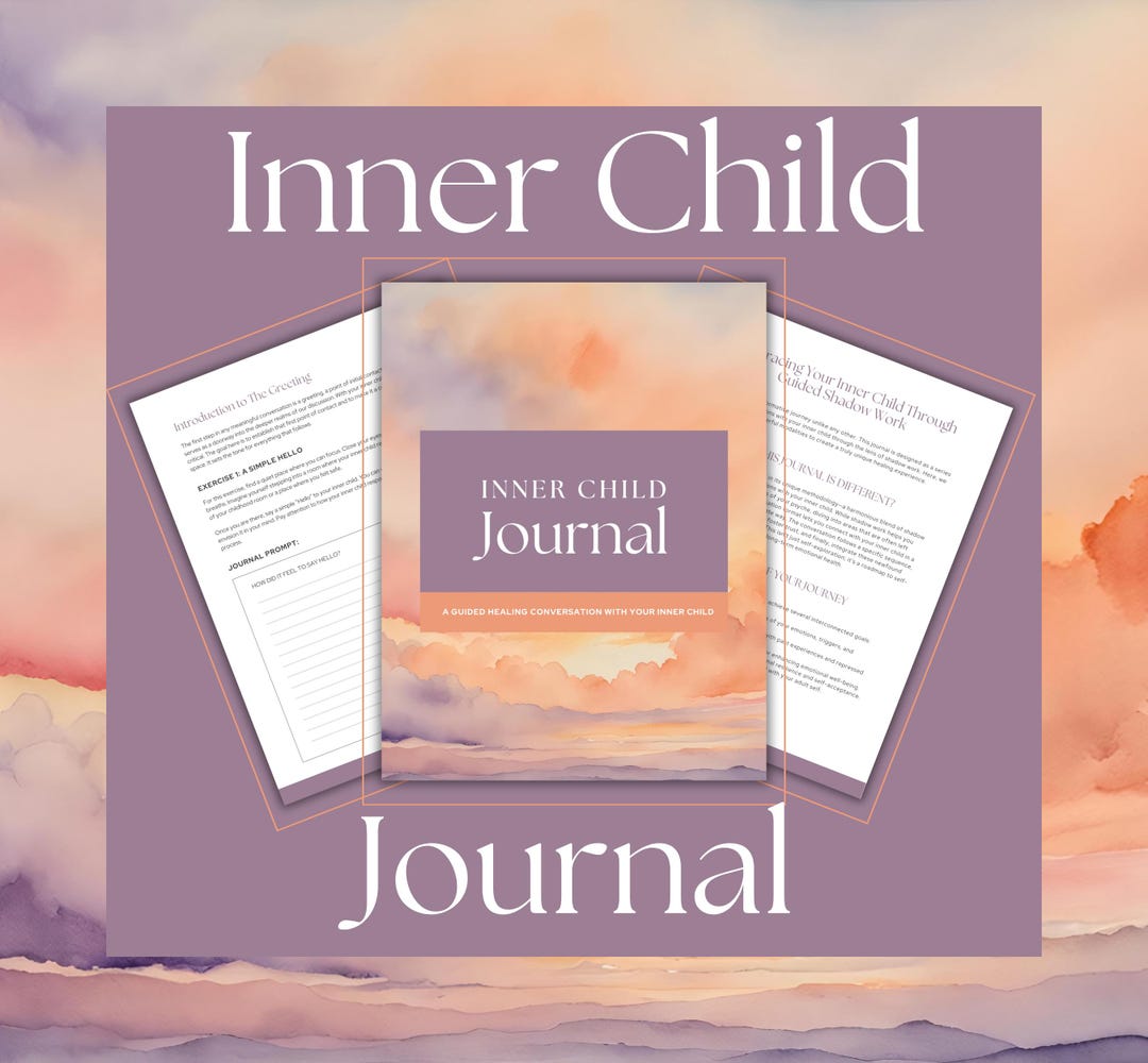 Inner Child Journal Shadow Work Printable Healing Trauma Workbook Inner ...