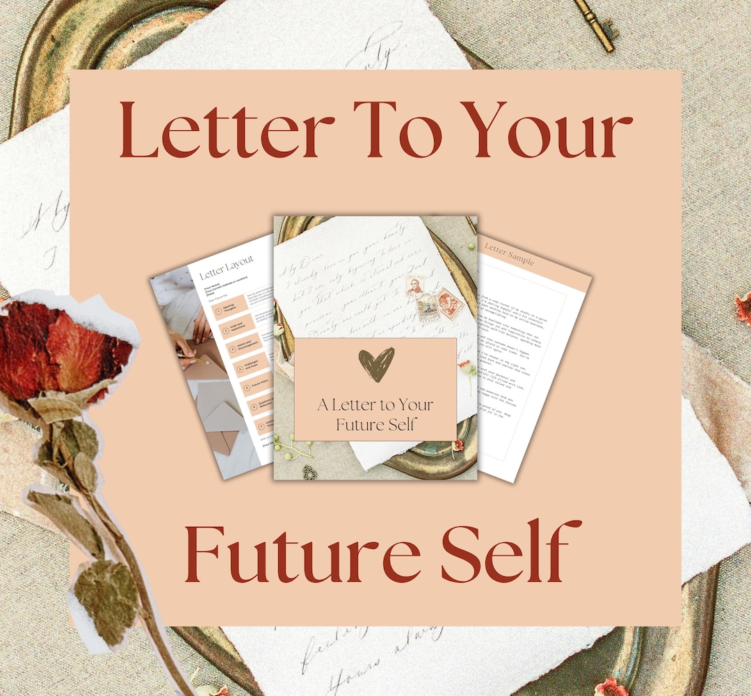 Letter to Your Future Self Printable Self Reflection Worksheet Self ...