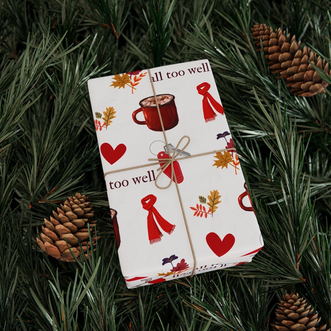 All Too Well Swiftie Wrapping Paper Roll - Etsy