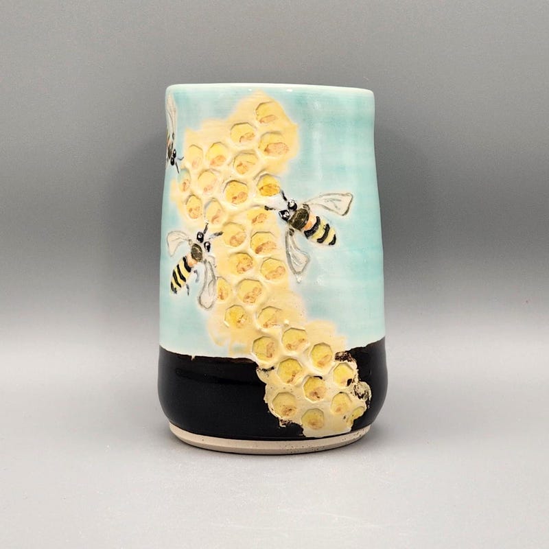 Bee Vase - Etsy