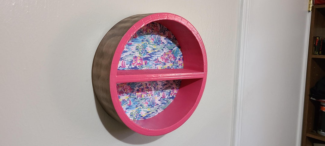 Hanging Round Shelf Handmade and Built to Last Great for Gifts - Etsy