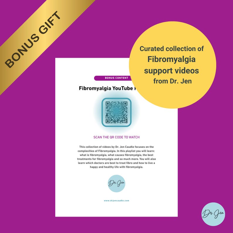 Fibromyalgia Pain Tracker | Printable Daily Journal for Tracking Fibro ...