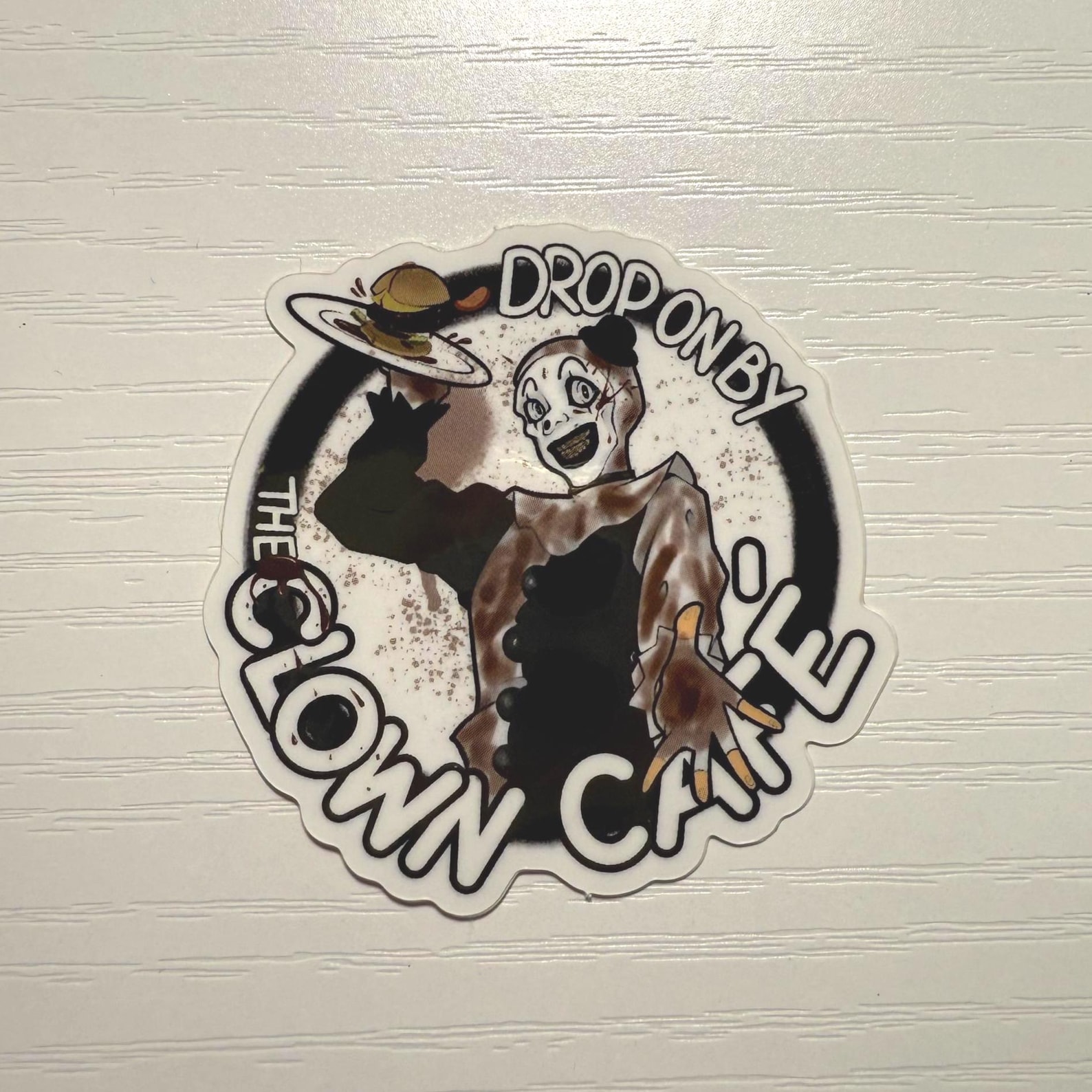 Art the Clown (clown Cafe) Sticker - Etsy