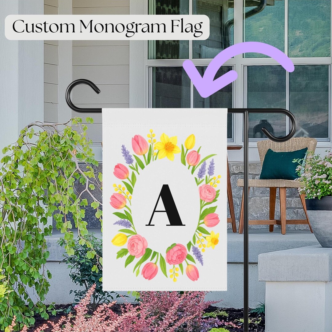 Personalized Flag, Personal Garden Flag, Custom Flag, Custom Garden ...