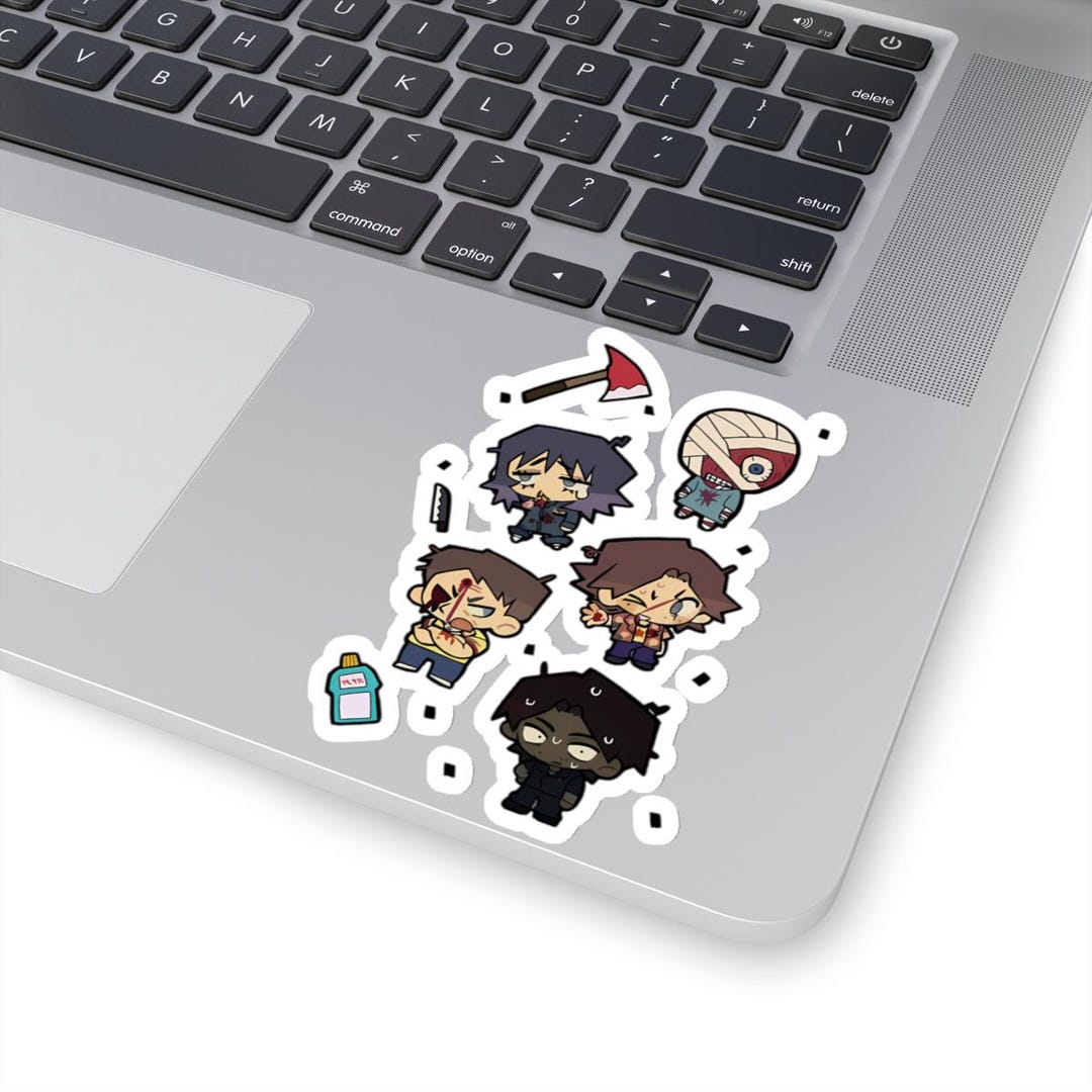 Horror Game Mouthwashing Kiss-cut Stickers, Anya Daisuke Curly, Swansea ...