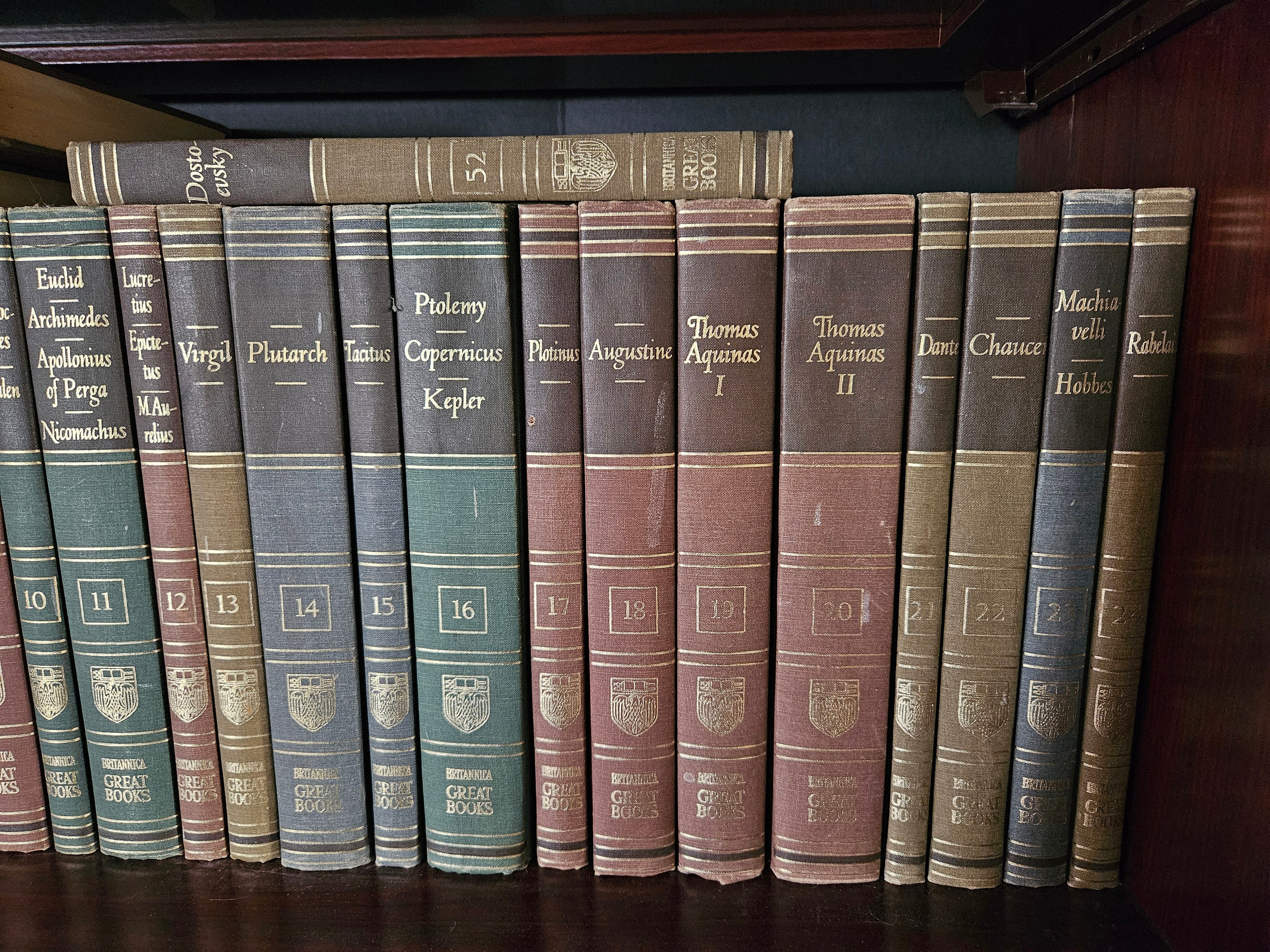 Britannica - Great Books of the Western World - 1952 Edition - Your ...