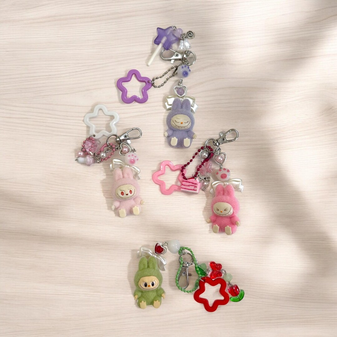 Lafufu Keycharms, Cute Mini Lafufu Keycharms, Fast Shipping - Etsy