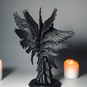 Asmodeus King Statue | Goetia Demon Figure for Pagan Altars ...
