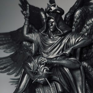 Asmodeus King Statue | Goetia Demon Figure for Pagan Altars ...